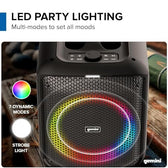 Gemini Sound GGO-650L Bluetooth Karaoke Speaker - LED Party Lights